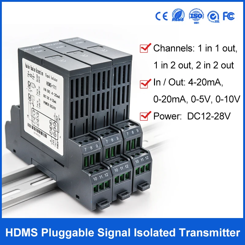 1-in-1-out-current-4-20mA-signal-conditioner-signal-isolator ...