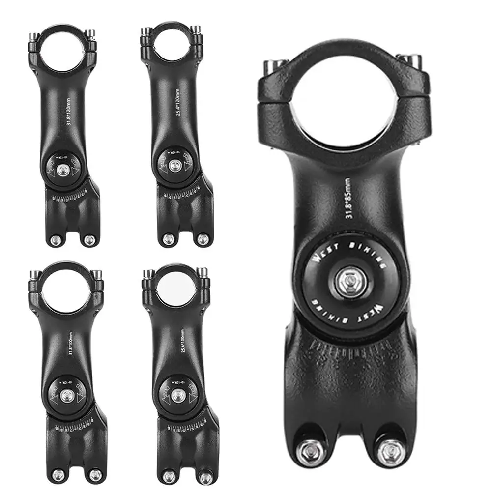 New-Adjustable-Bicycle-Handlebar-Stem-Variable-60-30-Degree-Angle-Riser ...