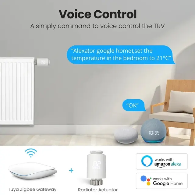 [Recommended product] Tuya Smart ZigBee Thermostat TRV: A Smart Way to Control Your Home Temperature