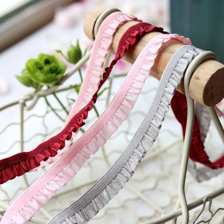 4-Meters-High-Quality-Elastic-Ruffle-Lace-Ribbon-Trims-Underwear ...