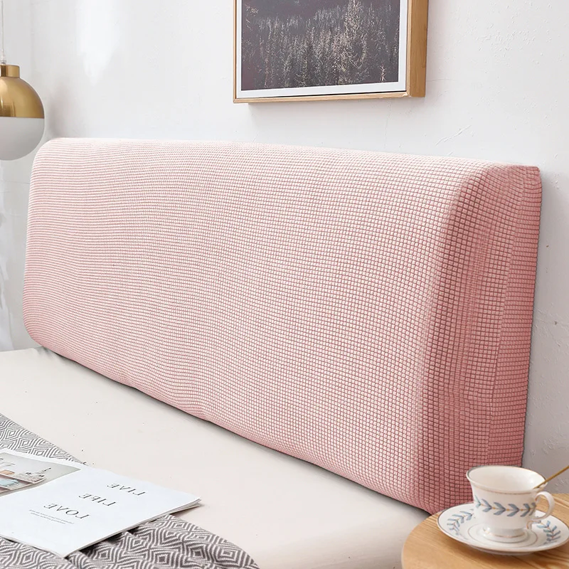 Bedside-Cover-Furniture-Protective-Cover-Solid-Color-Bedspread-Modern ...