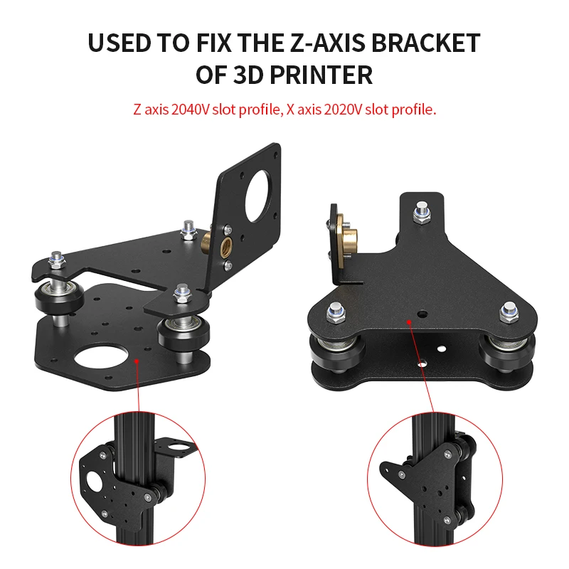 3D-Printer-Parts-X-Axis-Motor-Mount-Bracket-Right-Left-X-Axis-Front ...