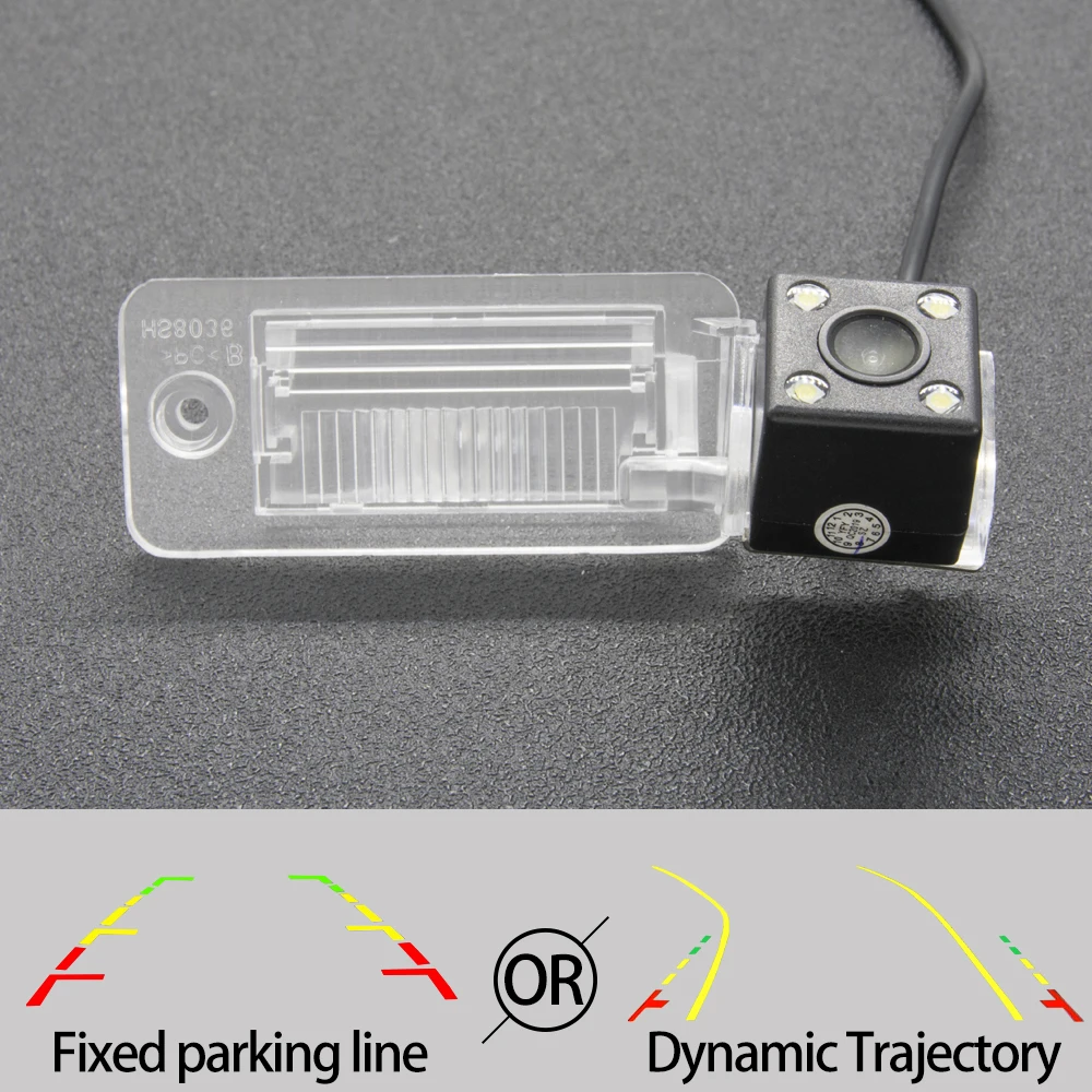 Fixed Or Dynamic Trajectory Tracks Ccd Car Rear View Camera For Audi A3 ...
