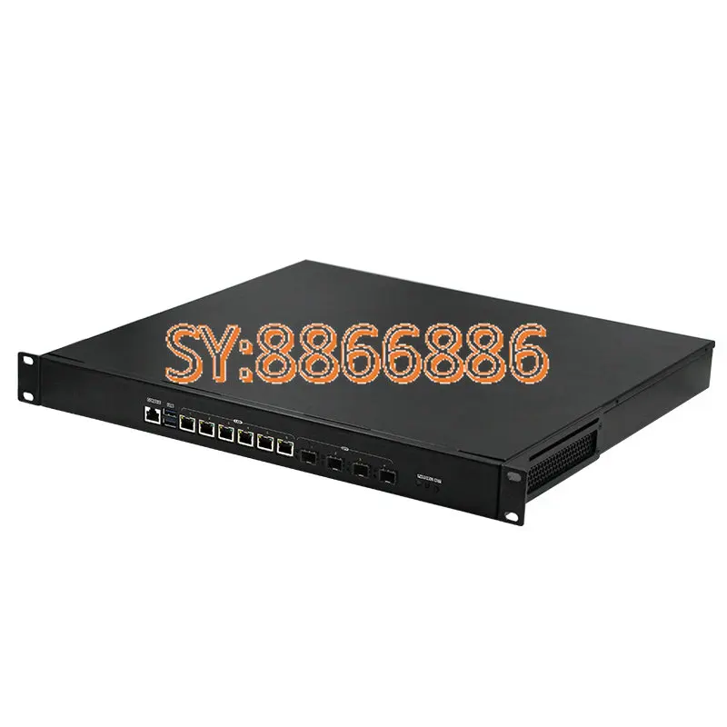 6 Ethernet Router Pc Ports Firewall 1u Router Firewall Chassis Support ...