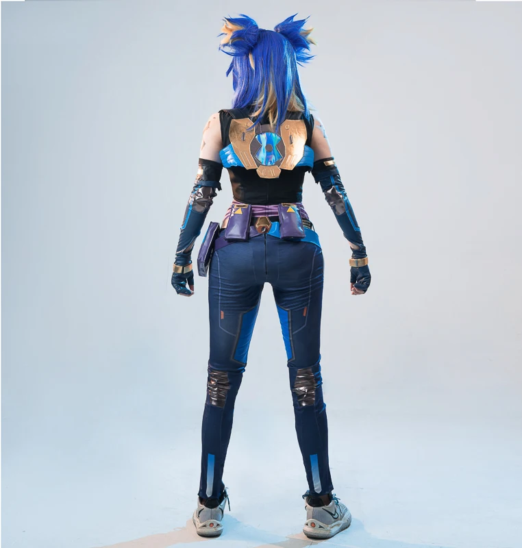Jogo Valorant Neon Cosplay Traje Neon Cosplay Traje Azul, 44% OFF