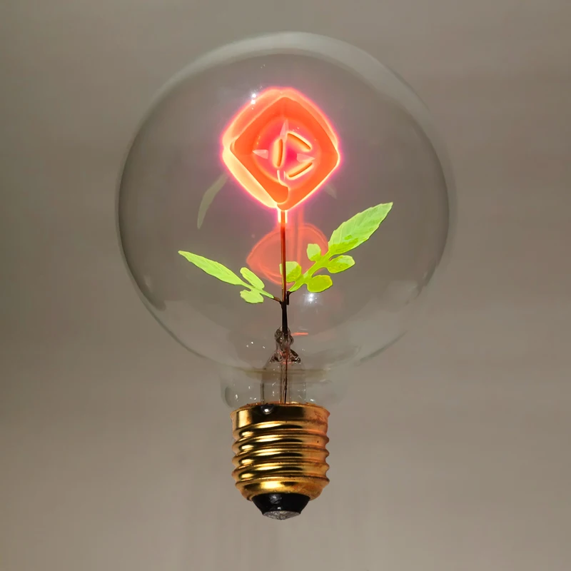 Edison-Rose-Light-Bulb-Creative-Art-Flame-Energy-Saving-Decoration ...