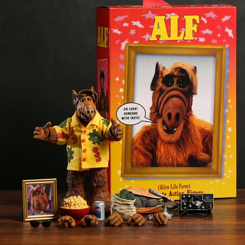 NECA Reel Toys Ultimate Alf, modelo coleccionable de 7 pulgadas, muñeca ...