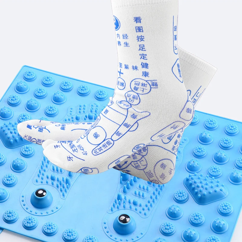 Professional-Durable-Reflexology-Foot-Massage-Pad-Toe-Pressure-Blood ...