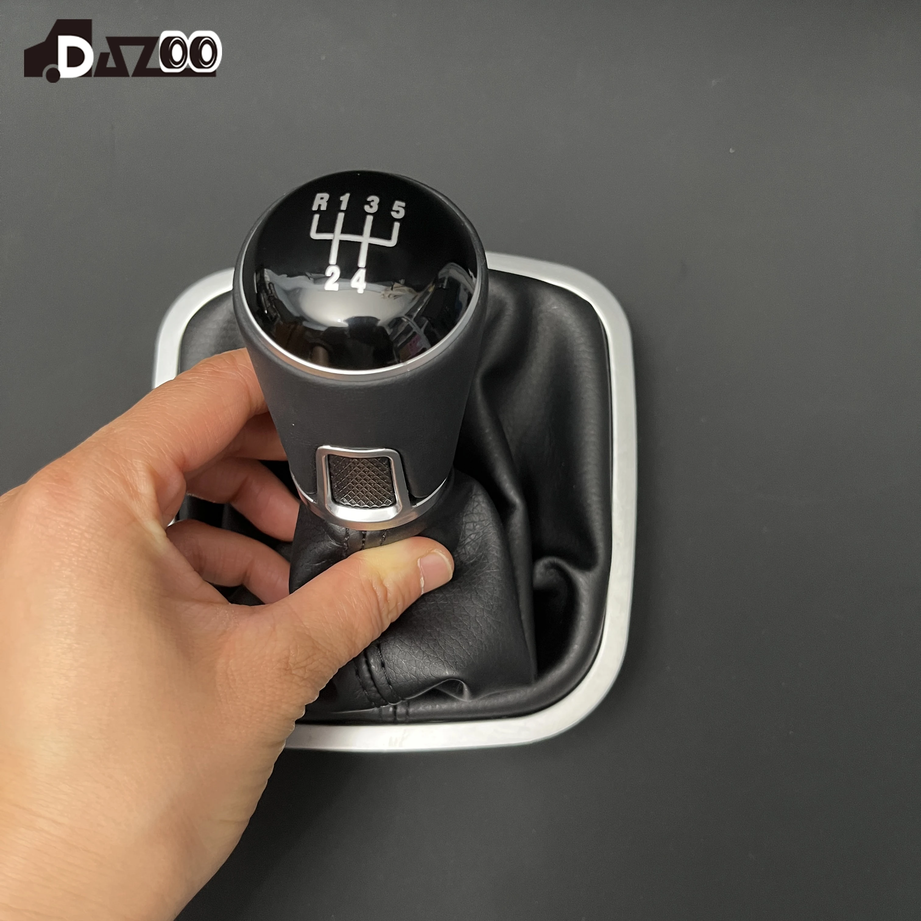 6CD711113B-For-VW-POLO-2011-2017-5-Speed-Gear-Shift-Knob-Handle-With-PU ...