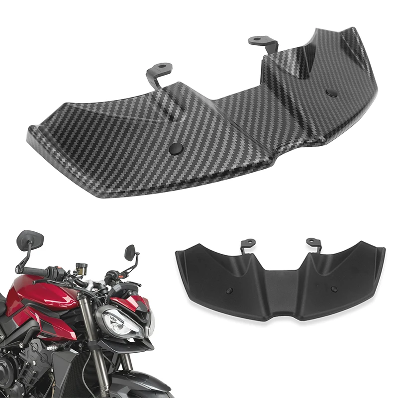 Motorcycle Naked Front Spoiler Winglet Aerodynamic Wing Kit Spoiler Fit ...