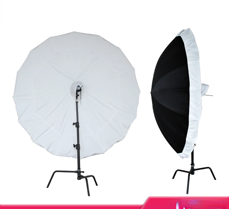 190cm Large Silver Black Reflector Diffuser Professional Portrait ...