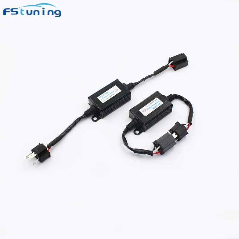 Fstuning H4 Led Canbus Warning Decoder Anti Flicker Resistor H4 H13 ...