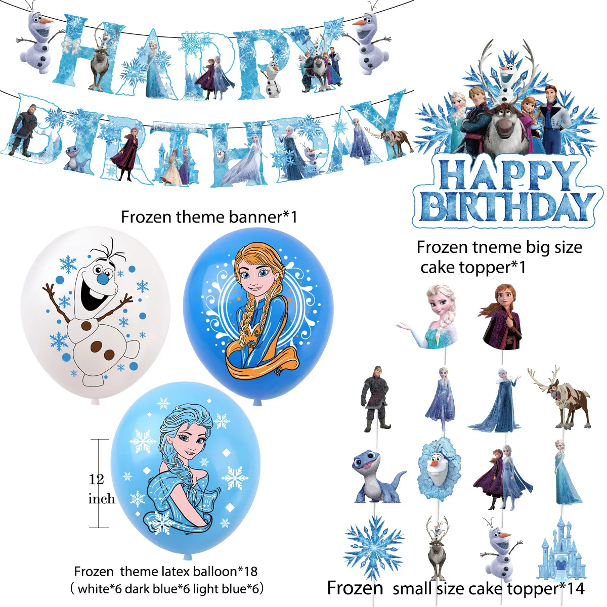 Birthday Banner Printable Frozen