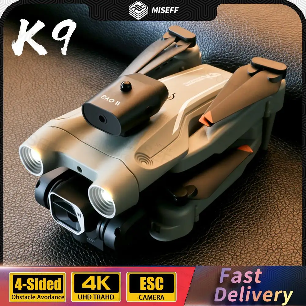 K9 / K9Pro RC Drone 4K profesional gran angular, localización de flujo óptico, cuatro vías ...