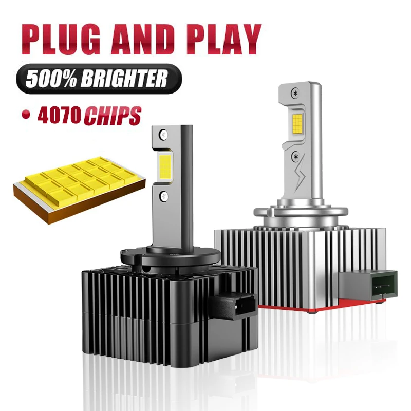 Bombillas-LED-para-faros-delanteros-de-coche-bombillas-de-xen-n-Canbus ...