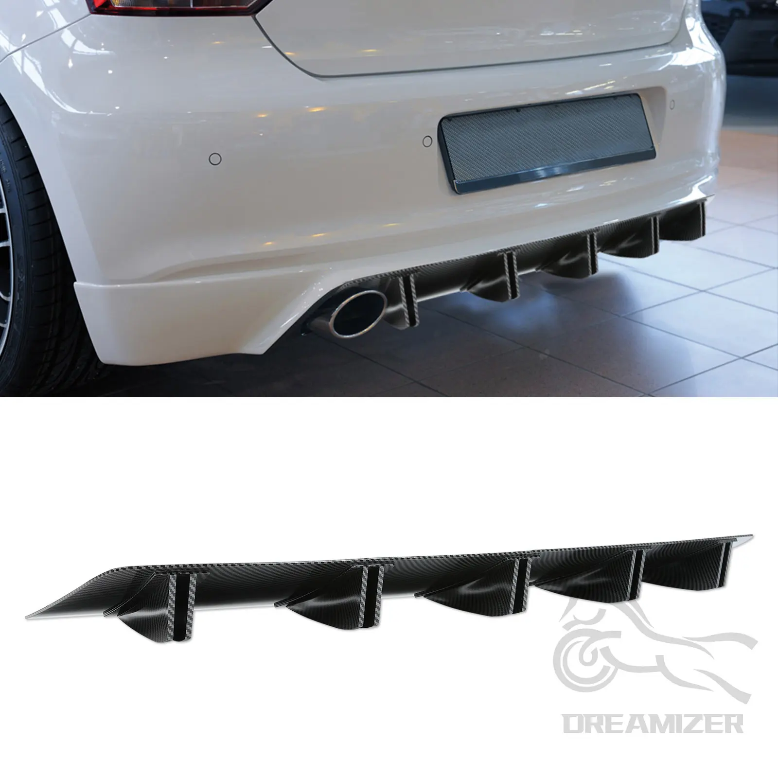 Universal-Auto-Hecks-to-stange-Lippe-abs-Heck-Hai-Chassis-Fin-Style ...
