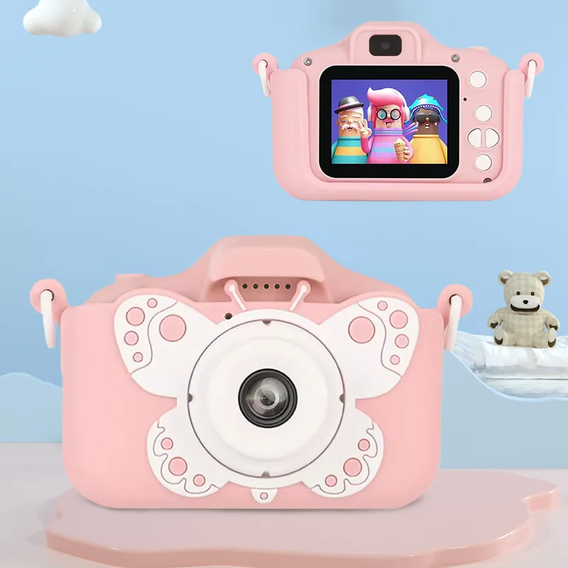 Kids-Mini-Camera-Cartoon-Butterfly-Camera-Toddler-Digital-Video-Camera ...