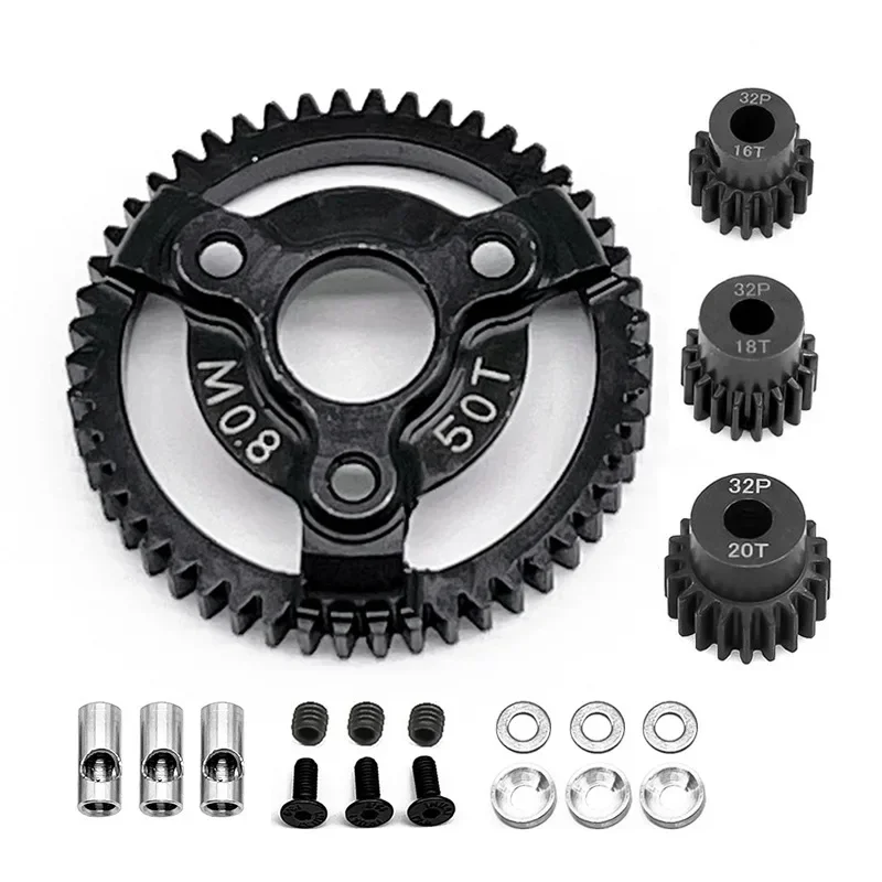 Engrenage-principal-peron-en-acier-tremp-pour-voiture-RC-0-8-TRX-Slash ...
