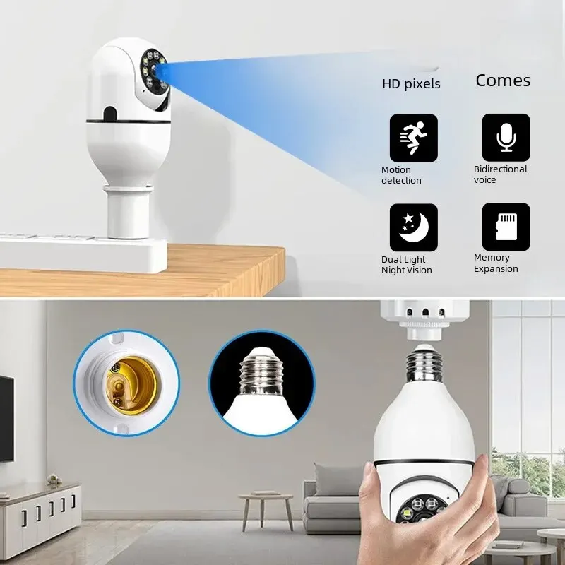 360-Degree-Wireless-Wifi-Night-Vision-A6-Smart-Surveillance-Camera-High ...