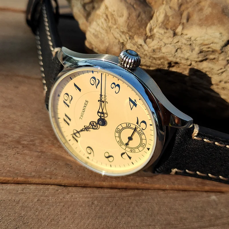 Retro Men's Mechanical Watch Seagull ST3621 Handwinder, 56% OFF