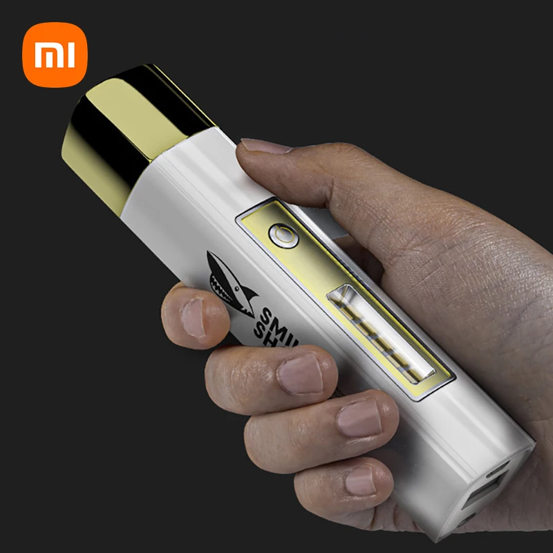 Xiaomi-Mini-Torch-Flashlights-USB-Mobile-Phone-Rechargeable-Strong ...