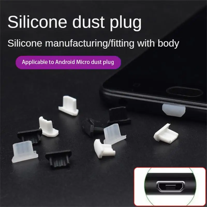 Prevent-Dust-3-Colors-Silicone-Dust-Plug-Dust-And-Waterproof-Soft-Dust ...