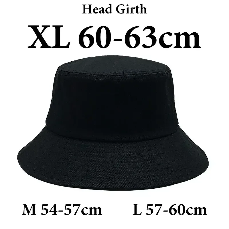 Big-Head-Plus-Bucket-Hat-for-Men-60-63cm-Large-Size-Summer-Fisherman ...