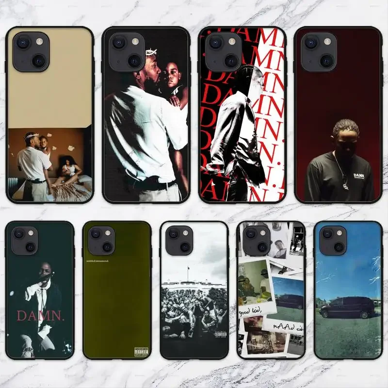 Kendrick-Lamar-Rapper-Phone-Case-For-iPhone-Mini-11-12-13-14-15-Pro-XS ...