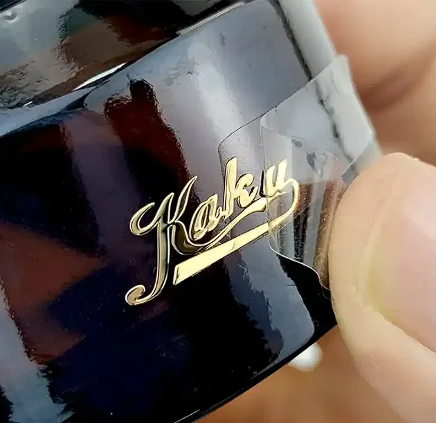 Custom-Clear-Gold-Foil-Heat-Gold-Transfer-Electroforming-Metal-Nickel ...