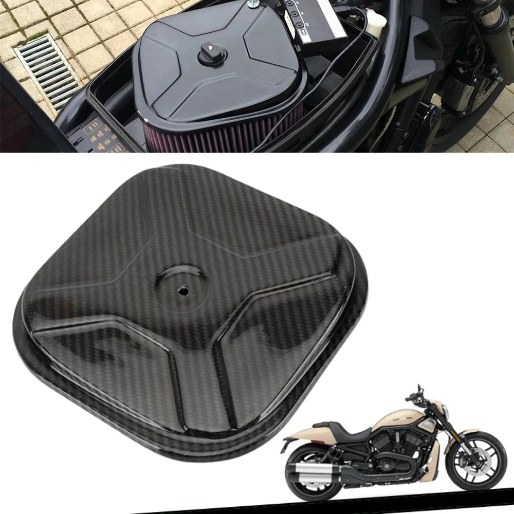 For-HARLEY-VROD-2002-2017-Motorcycle-Real-Carbon-Fiber-Airbox-Air ...