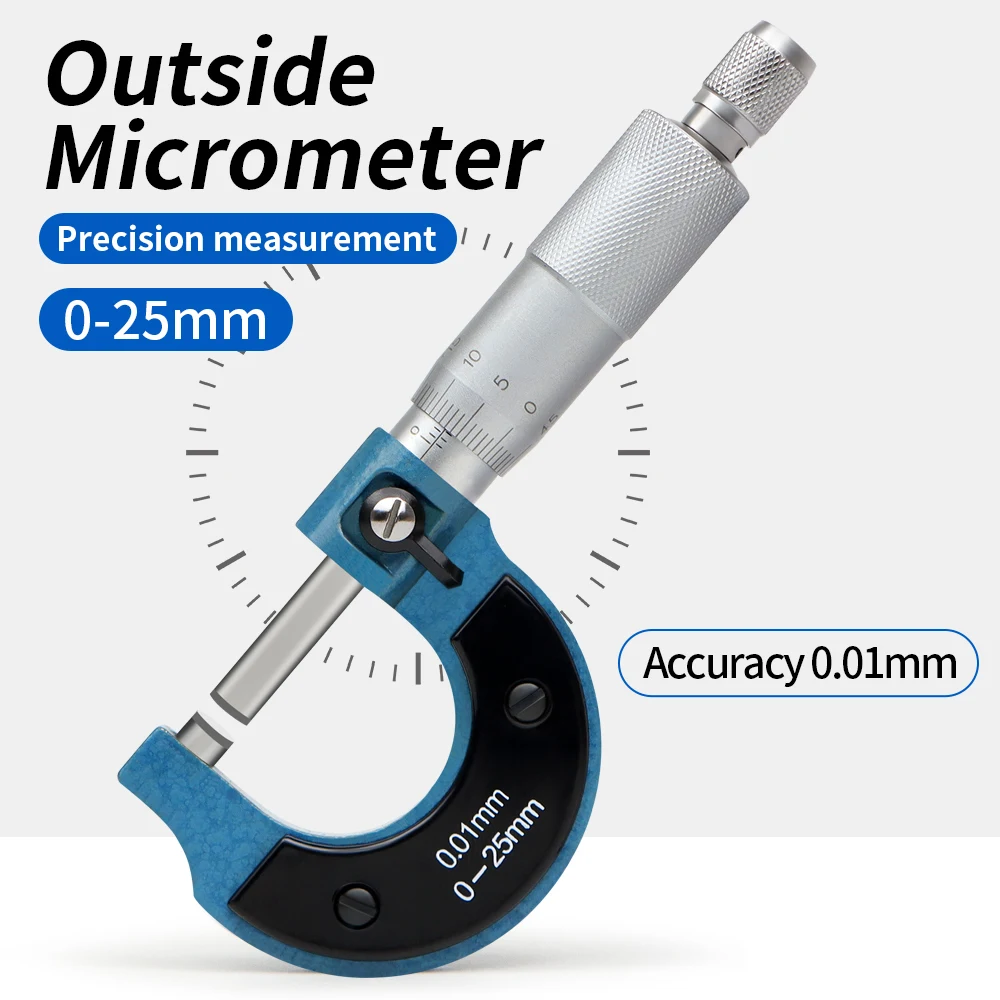 Outside-Micrometer-External-Micro-Meter-Mechanical-Micrometers ...