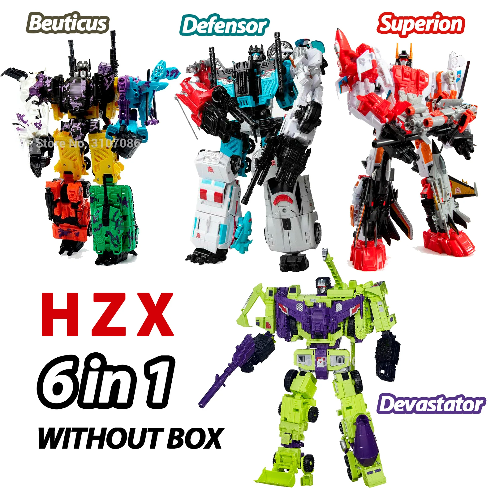 Transformation-Robot-Toys-HZX-Defensor-Bruticus-Superion-Devastator-IDW ...