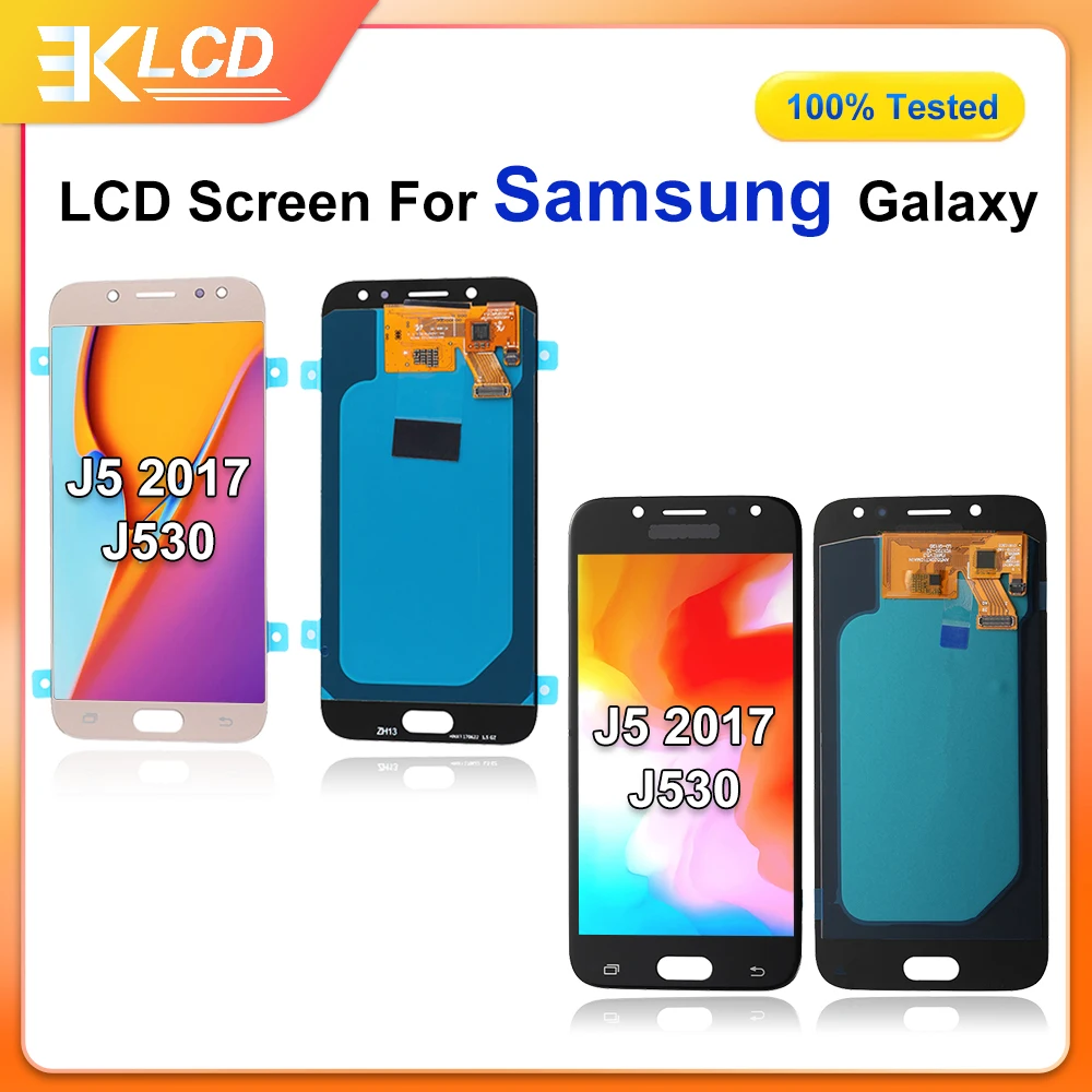 100-New-LCD-Display-For-Samsung-Galaxy-J5-2017-J530-Screen-Digitizer ...