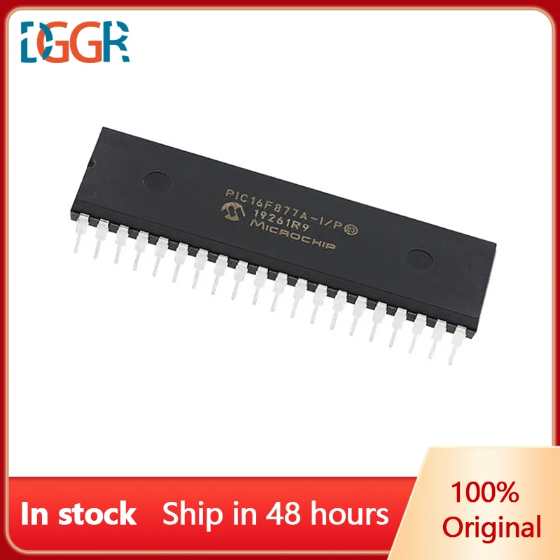 1pcs~10pcs New Original Pic16f877a Dip40 16f877a I P Pic16f877 Microcontrollers Pic16f877a-i/p ...