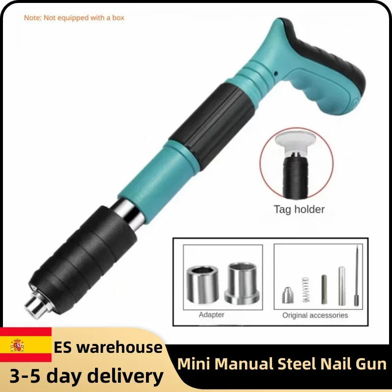 Mini-Manual-Steel-Nail-Gun-Multi-Function-Rivet-Air-Nailer-Home-Wall ...