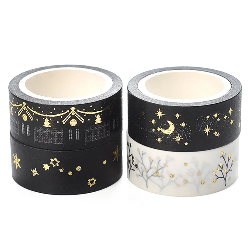 1PCS Moon Stars Washi Tape 15mm*5m Album Scrapbook DIY Sticker Gift ...