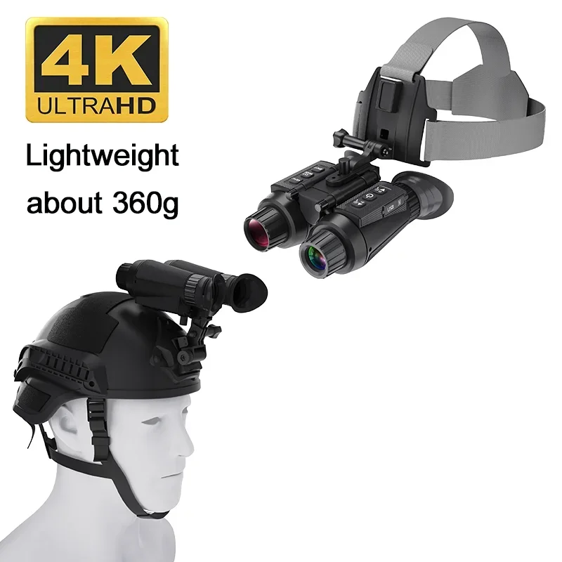 NV8300/NV8000/NV8160 Helmet Night Vision Binocular 300M Night Range 3D ...