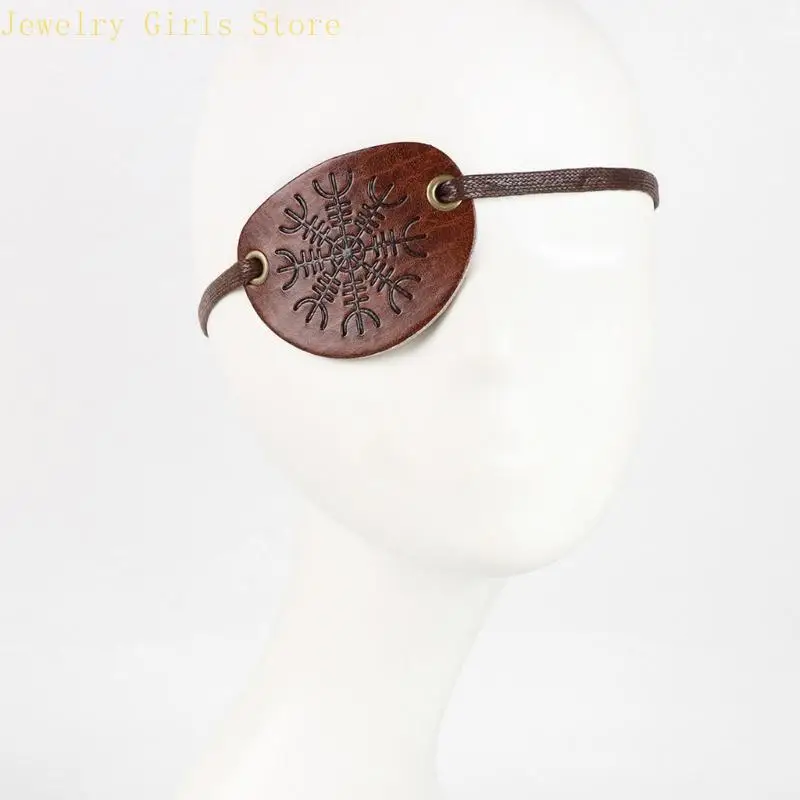 Medieval Pirate Eye Patches Vintage Embossed Leather Eye Mask Medieval ...