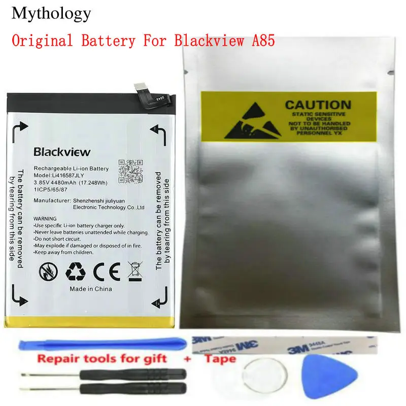 Original-Battery-for-Blackview-A85-Li-ion-Bateria-4480mAh-6-5inch ...