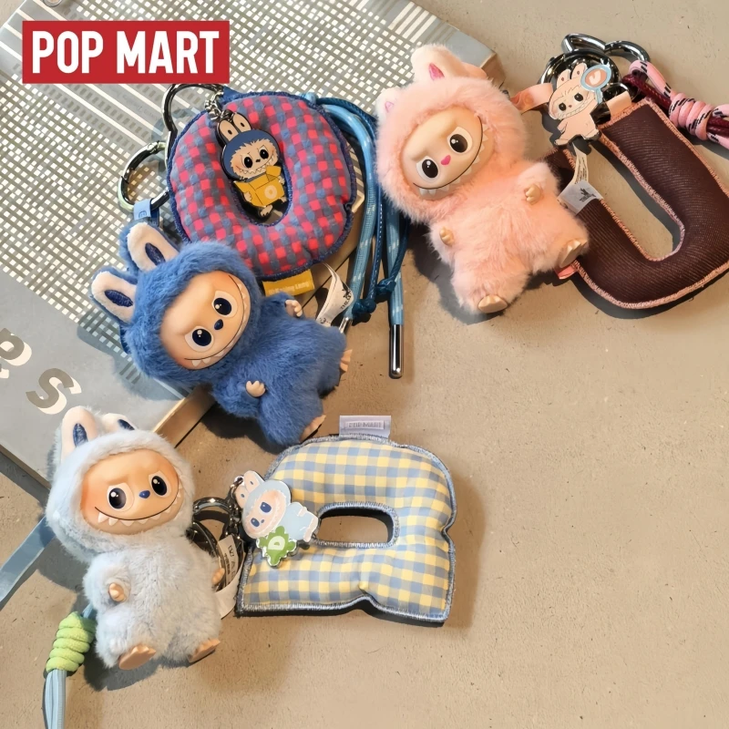 Hot Genuine Stock Popmart Bubble Mart Labubu Heart Code Series Letter ...
