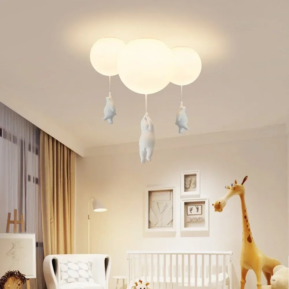 Indoor-Modern-Designer-Cartoon-Polar-Bear-Ceiling-Lights-Kids-Hanging-Lamp-for-Rooms-Bedroom ...