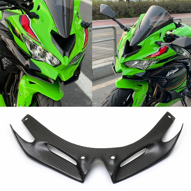 Carbon-Fiber-Motorcycle-Front-Fairing-Winglets-Aerodynamic-Wing-Shell ...