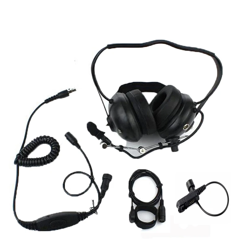 Two-Way-Radio-Headset-For-Motorola-DP2000-DP2400-DP2600-DP3441-XPR3300 ...