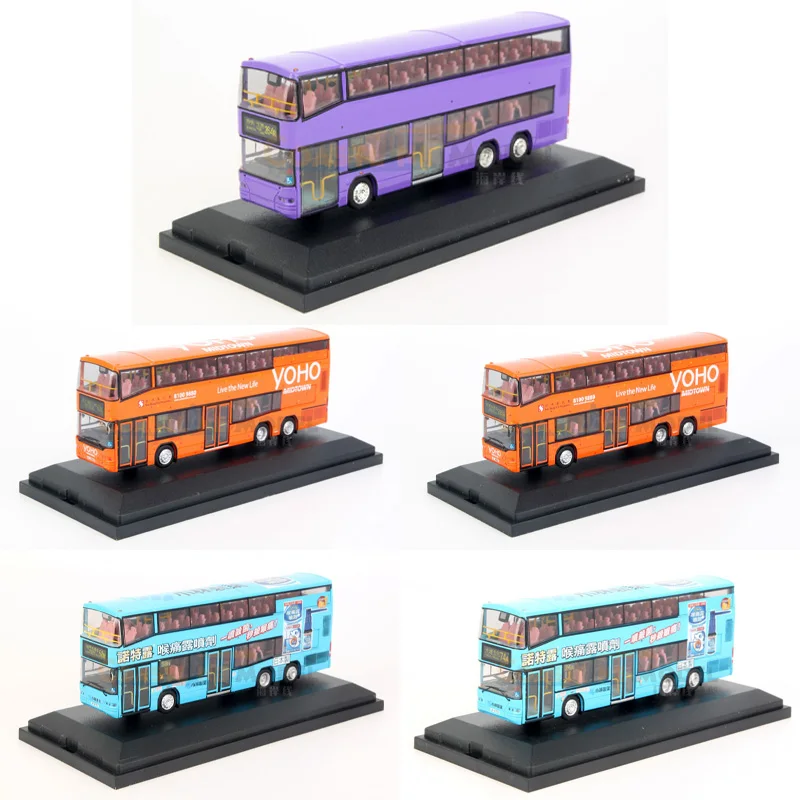 1-76-Scale-Diecast-Alloy-Hong-Kong-KMB-NEOPLAN-Double-Decker-Bus-Toys ...