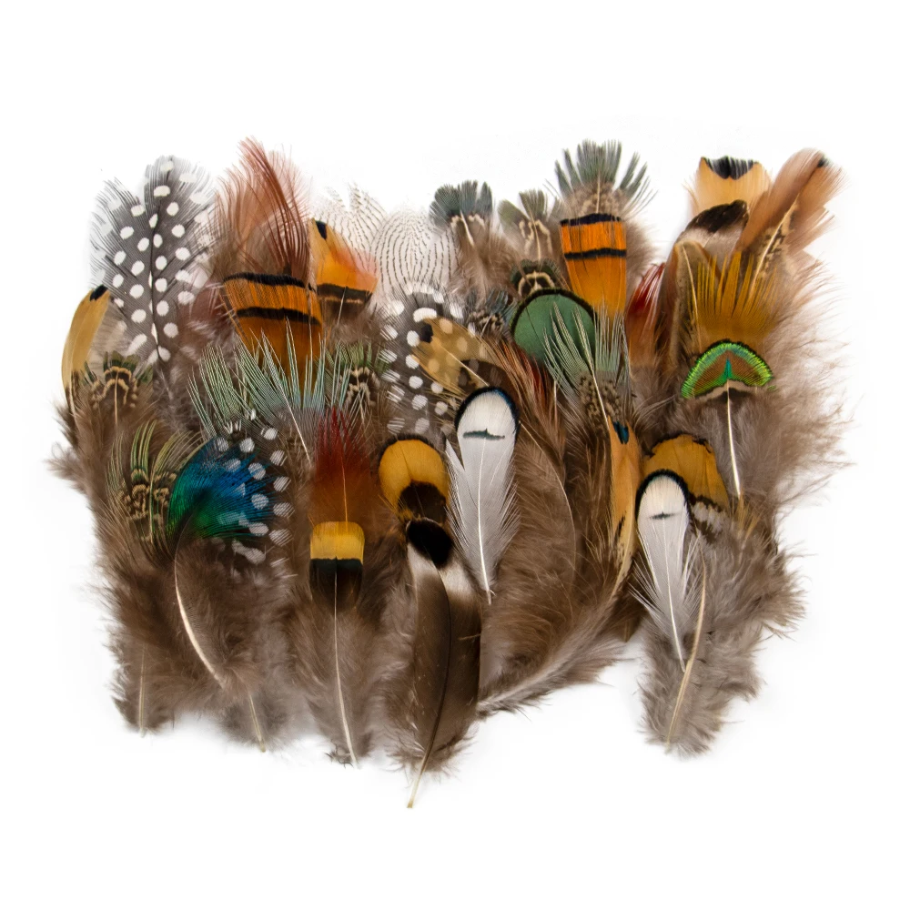 50Pcs-Wholesale-Natural-Peacock-Pheasant-Feathers-for-Crafts-Jewelry ...