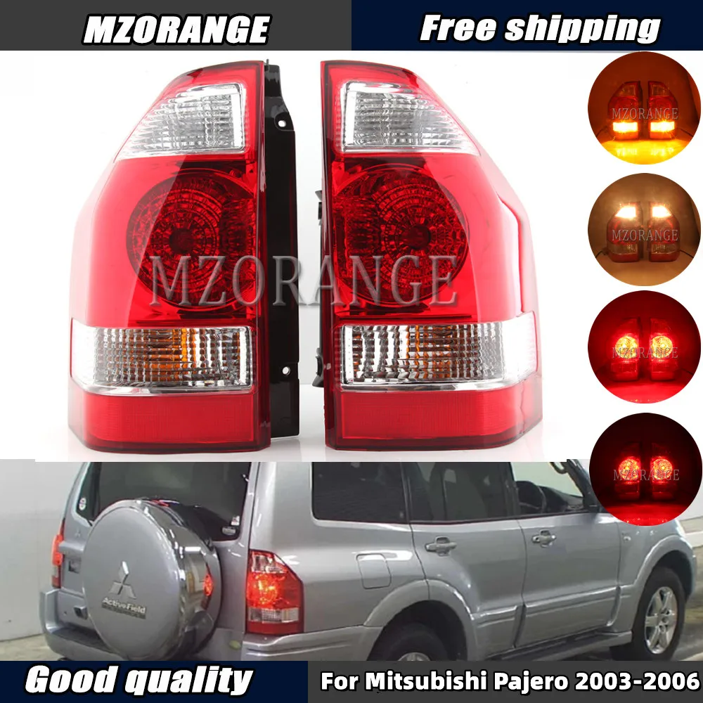 Tail Lights for Mitsubishi Pajero 2003 2004 2005 2006 Rear Lights Turn ...