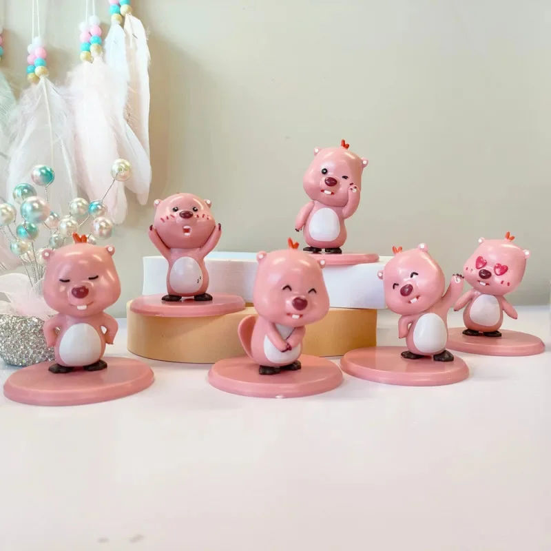 Zanmang-figura-DE-ACCI-N-DE-Loopy-para-ni-os-juguetes-de-PVC-de-castor ...