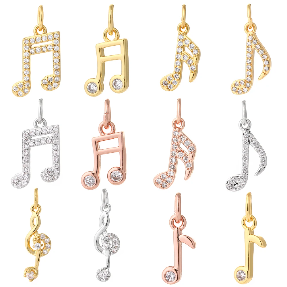 Musical-Note-Pendant-Charms-for-Jewelry-Making-Cute-Design-Charm ...