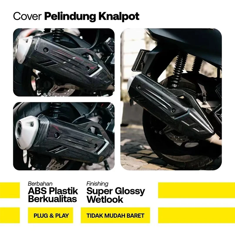 For-Honda-pcx160-pcx125-ADV160-VIRIO160-Click-160-2021-2023-2024-Motorcycle-Exhaust-Pipe ...