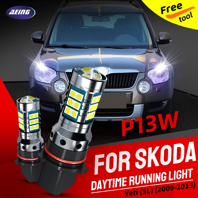 2pcs-P13W-SH23W-LED-Blubs-Daytime-Running-Lights-Car-DRL-12277-Canbus ...